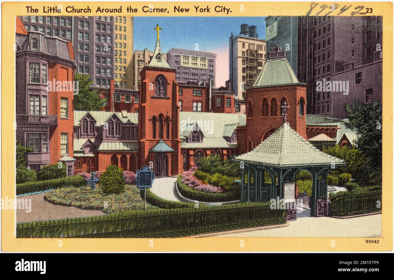 The Little Church Around the Corner, New York City , Churches, Tichnor ...