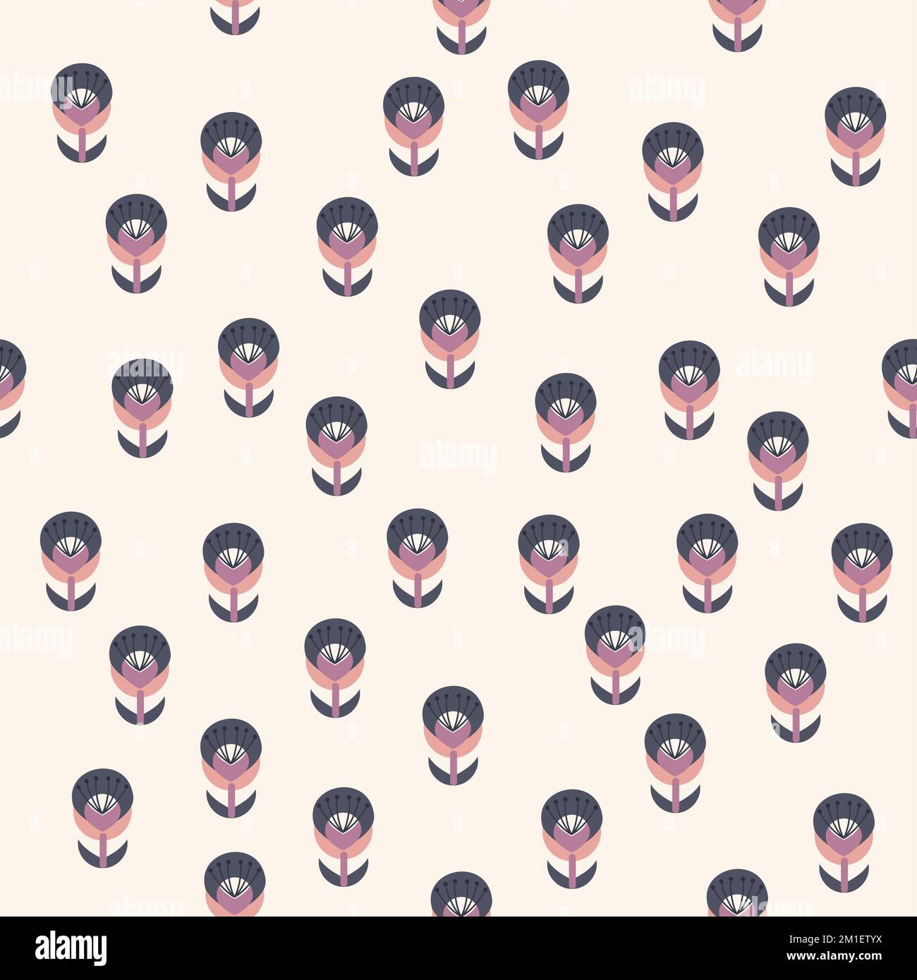 Modern geometric seamless pattern. Digital drawn illustration. Can be ...