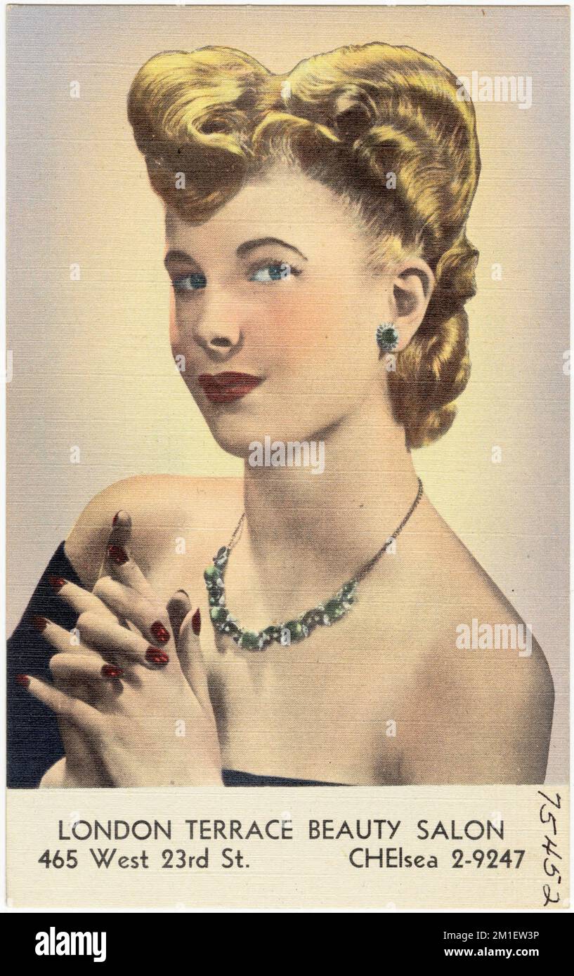 1920s beauty salon hi-res stock photography and images - Alamy