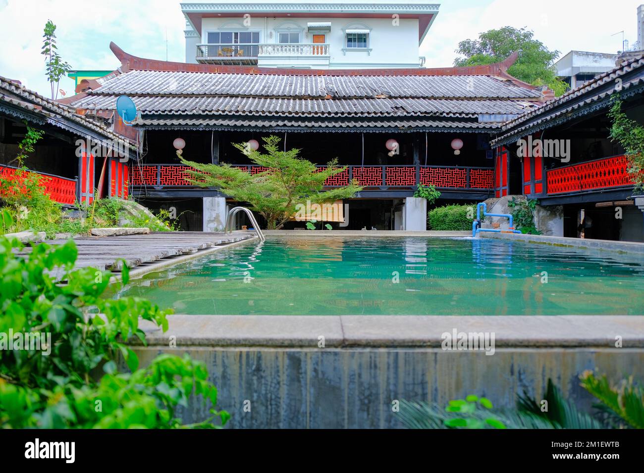 So Heng Tai Mansion is a centuries-old Chinese-styled house at Talad Noi (Little Market) in ...