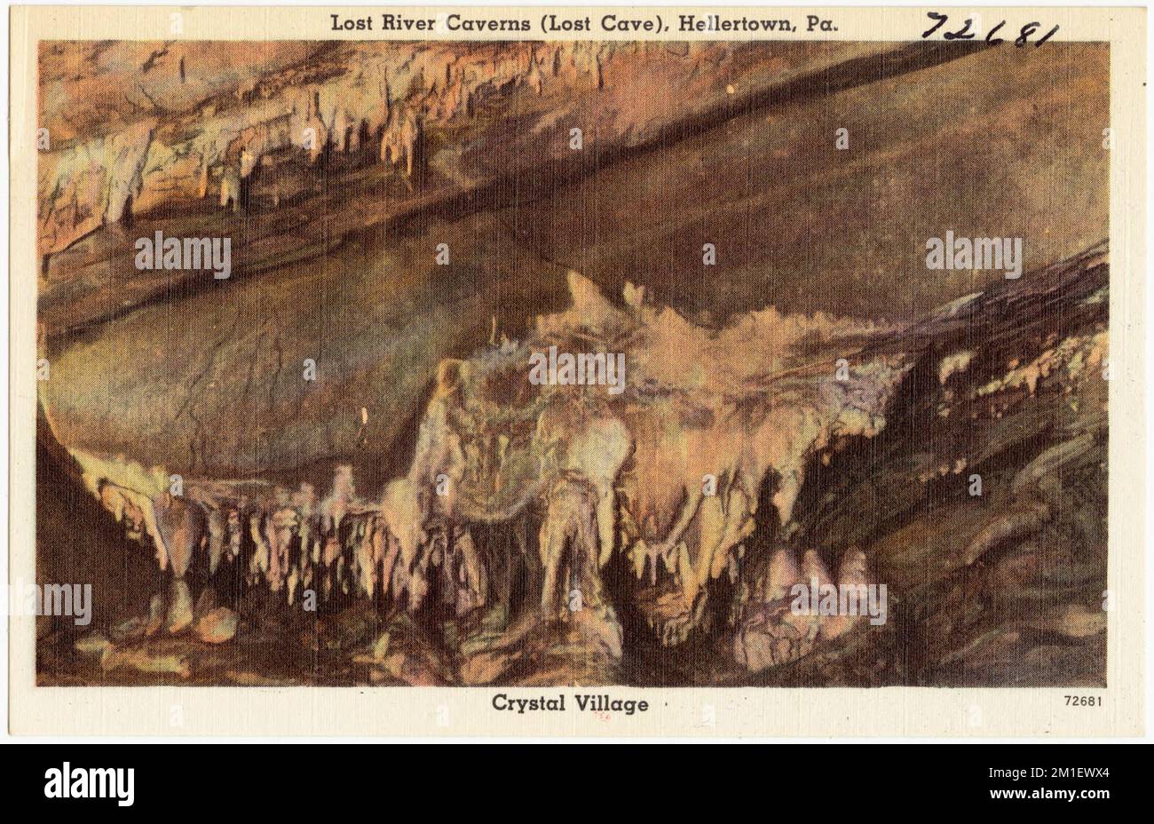 Lost River Caverns (Lost Cave) Hellertown, Pa., crystal village , Caves ...