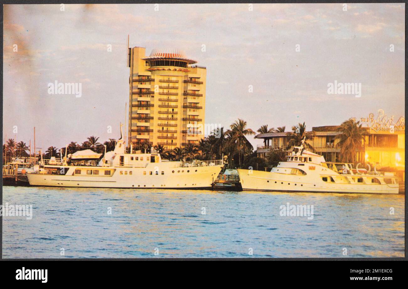 Luxury yachts of Pier 66, Fort Lauderdale, Florida , Piers & wharves ...