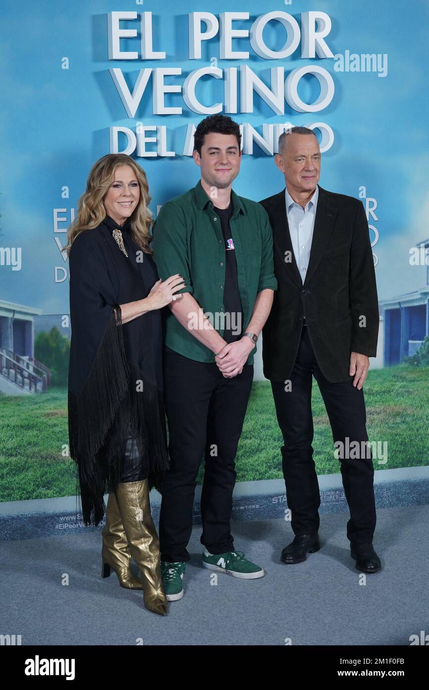 Madrid, Spain. 12th Dec, 2022. Actor Tom Hanks at photocall film “El ...