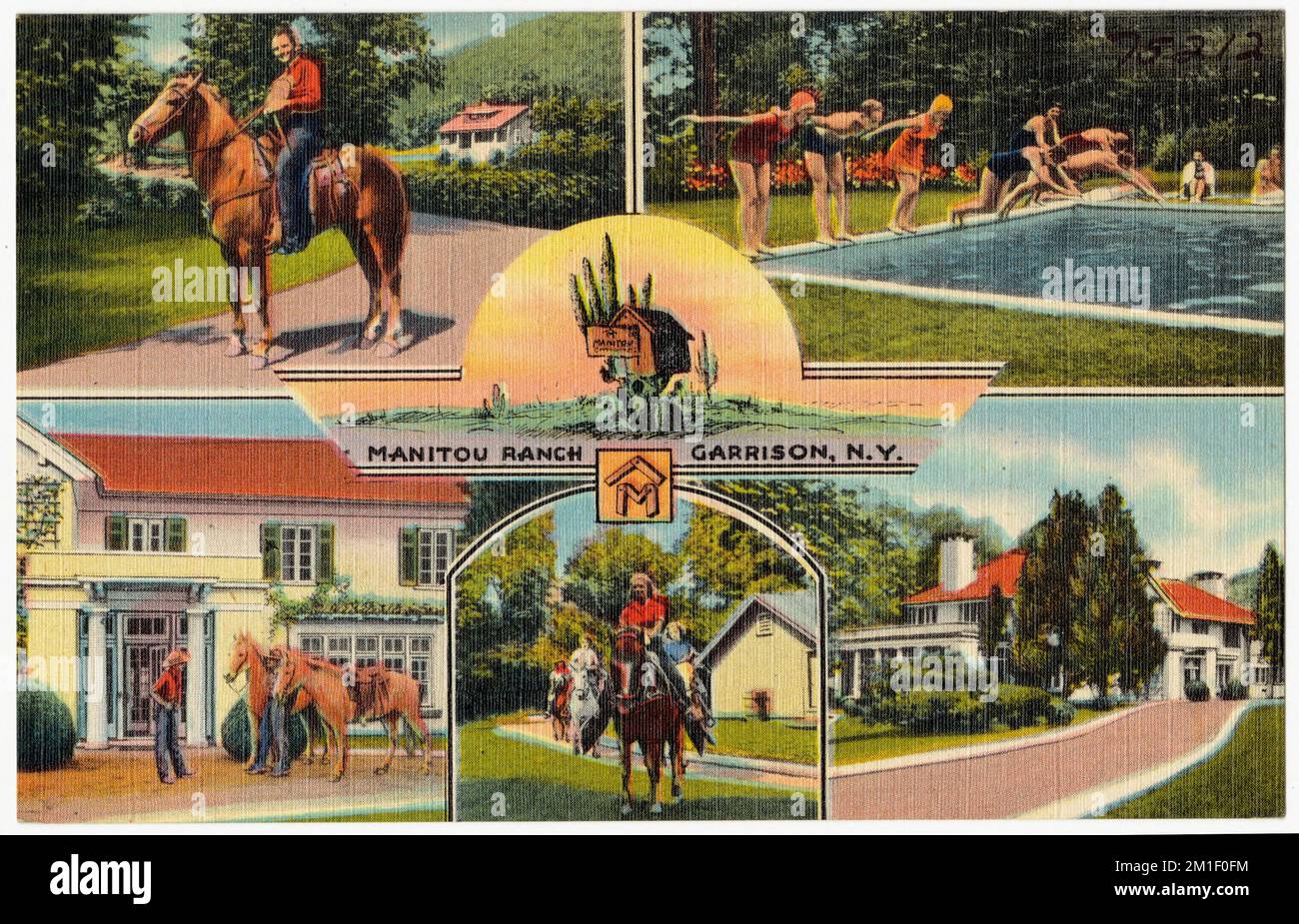 Manitou Ranch, Garrison, N. Y. , Tichnor Brothers Collection, postcards ...