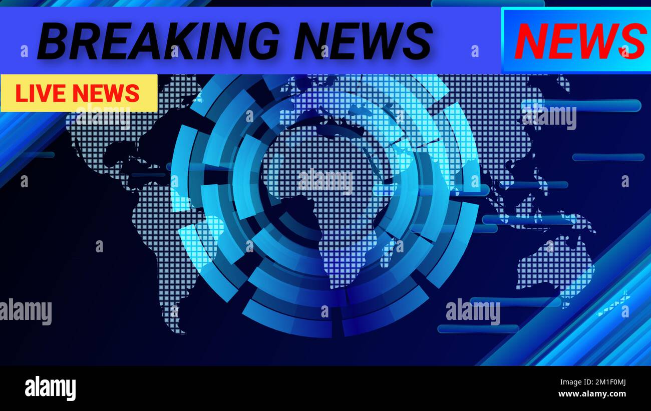 Breaking news background hi-res stock photography and images - Alamy
