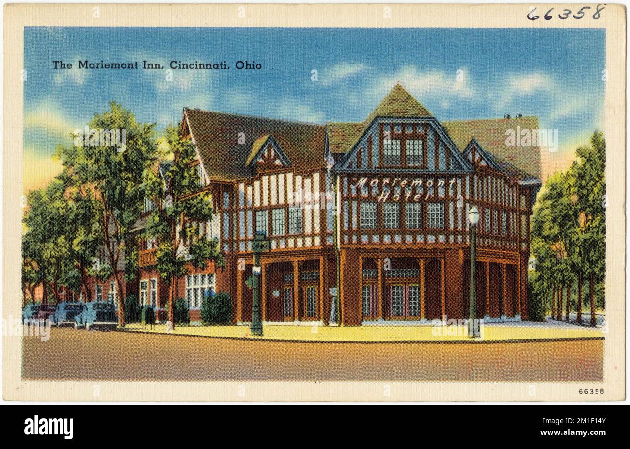 The Mariemont Inn, Cincinnati, Ohio , Hotels, Tichnor Brothers ...