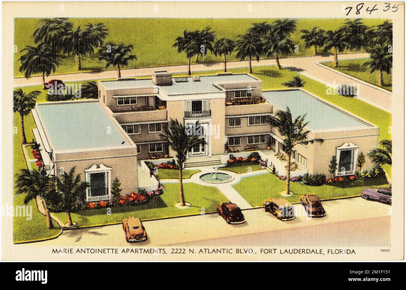 Marie Antoinette Apartments, 2222 N. Atlantic Blvd., Fort Lauderdale ...