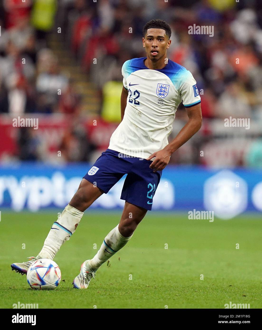 England's Jude Bellingham during the FIFA World Cup Quarter-Final match ...