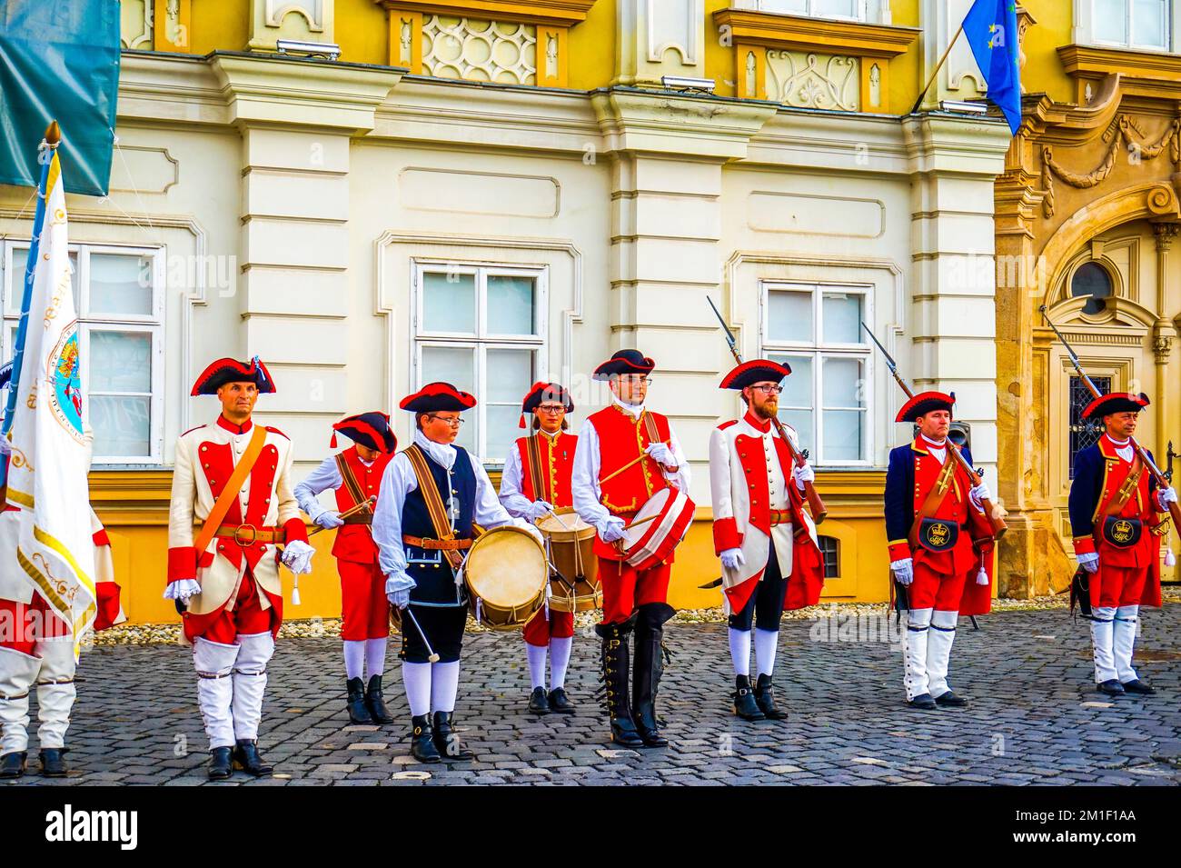 Changing of the guards, Parade Ceramony, Union Square, Timișoara Art ...