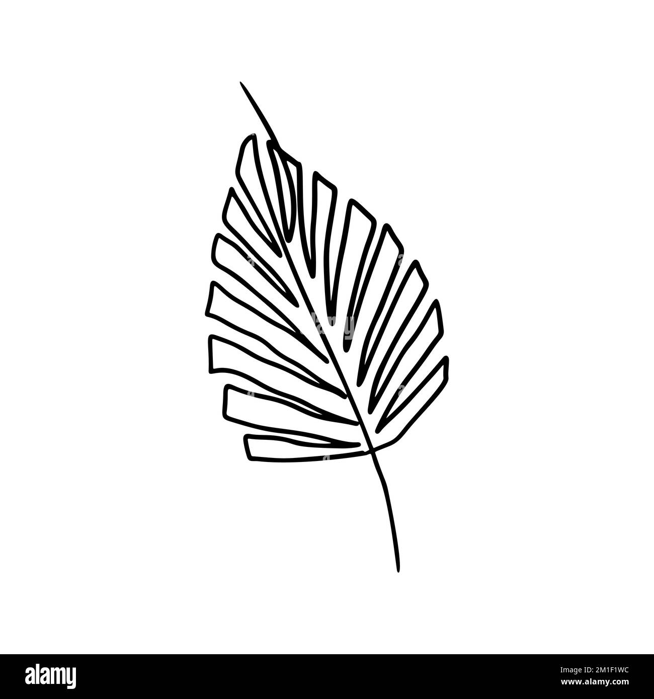 Boho single line art Black and White Stock Photos & Images - Alamy