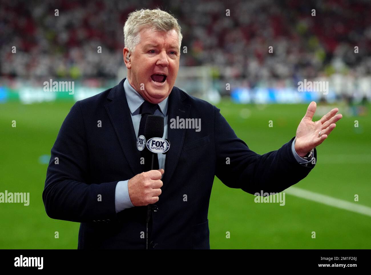 Geoff Shreeves working for FOX Sports ahead of the FIFA World Cup ...