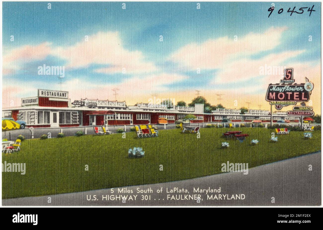 Mayflower Motel, 5 miles south of LaPlata, Maryland, U. S. Highway 301 ...
