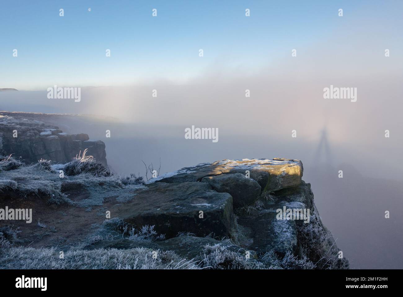 12 December 2022: Rare brocken spectre weather phenemonon delights ...