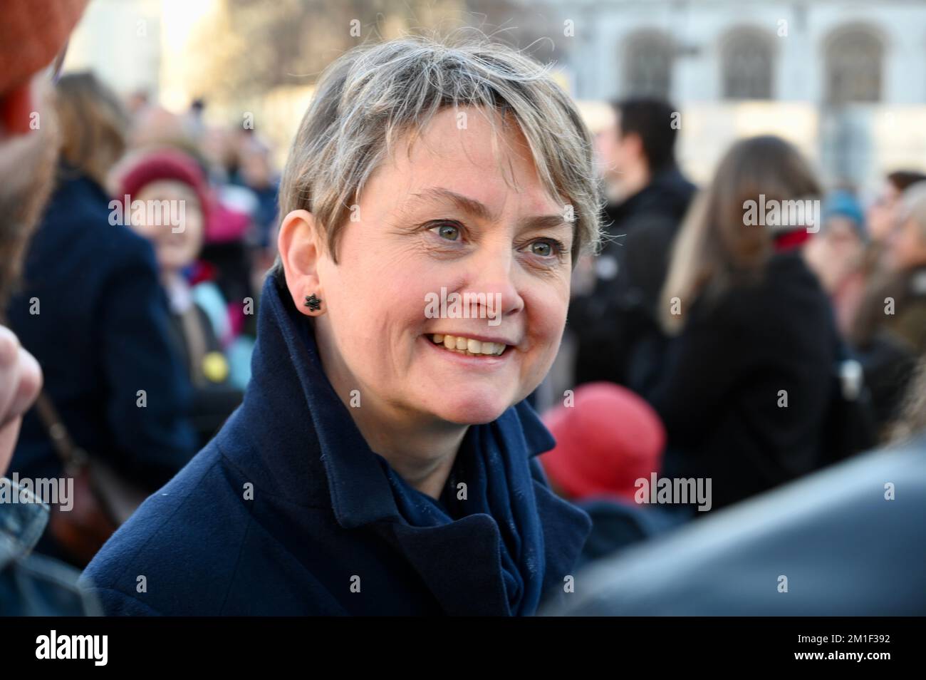 Yvette Cooper MP, Safe Passage Rally to demand fair treatment for child ...