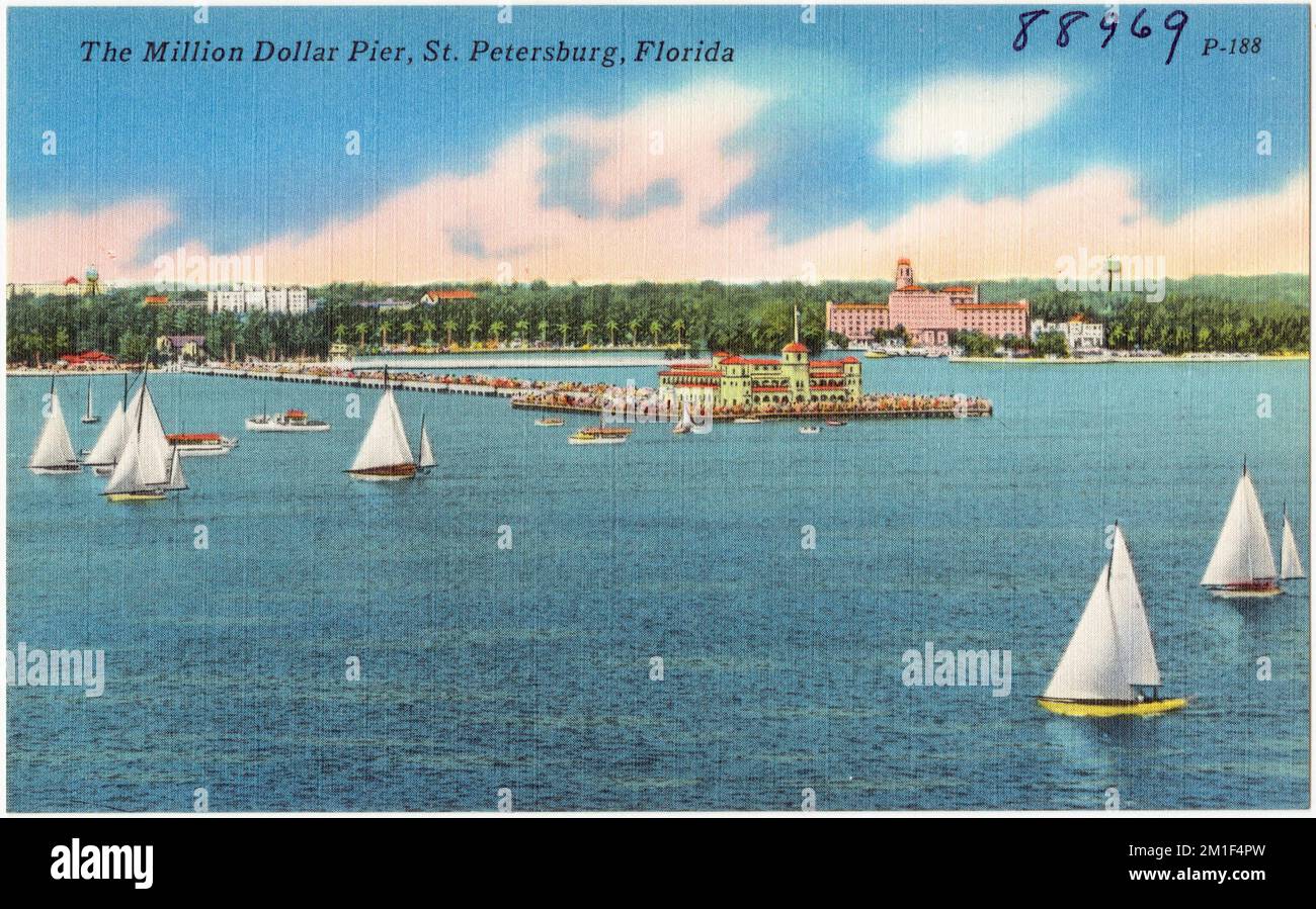The Million Dollar Pier, St. Petersburg, Florida , Piers & wharves ...