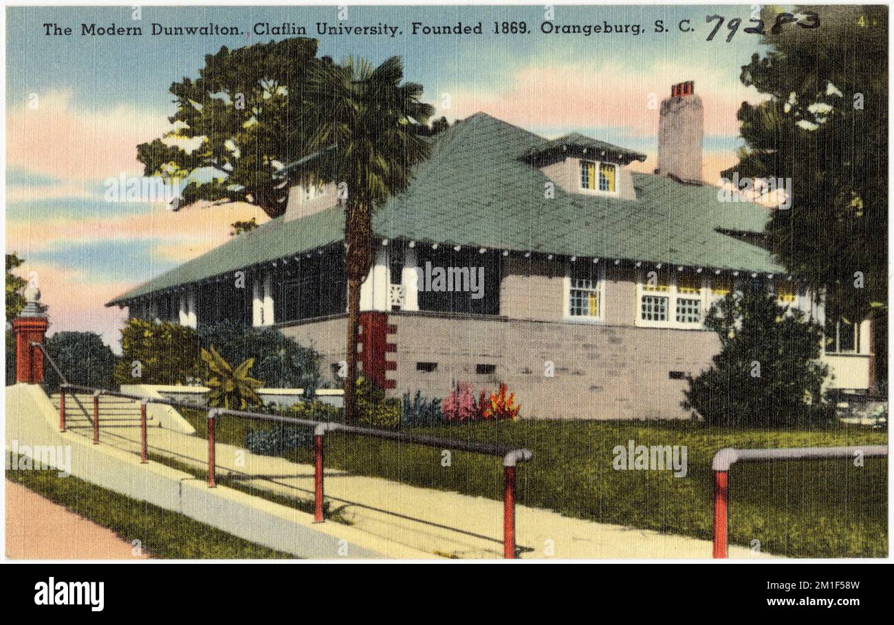 The Modern Dunwalton, Claflin University, founded 1869, Orangeburg, S ...