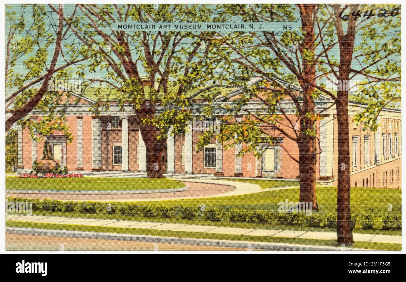 Montclair Art Museum, Montclair, N. J. , Galleries & museums, Tichnor ...