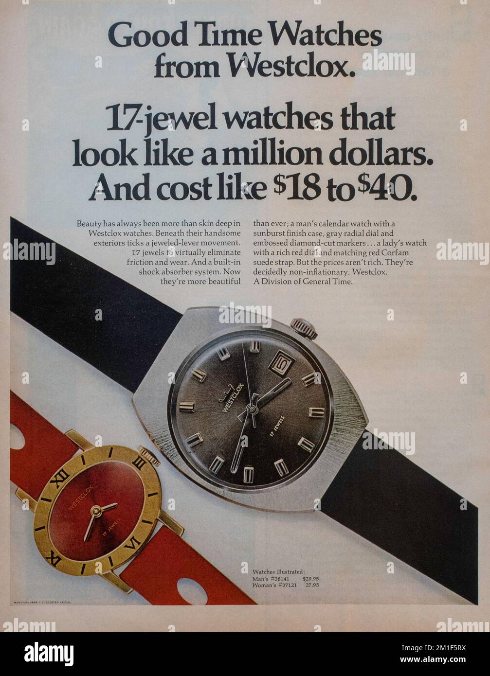 Vintage 20 November 1970 "Life" magazine advert, United States Stock ...