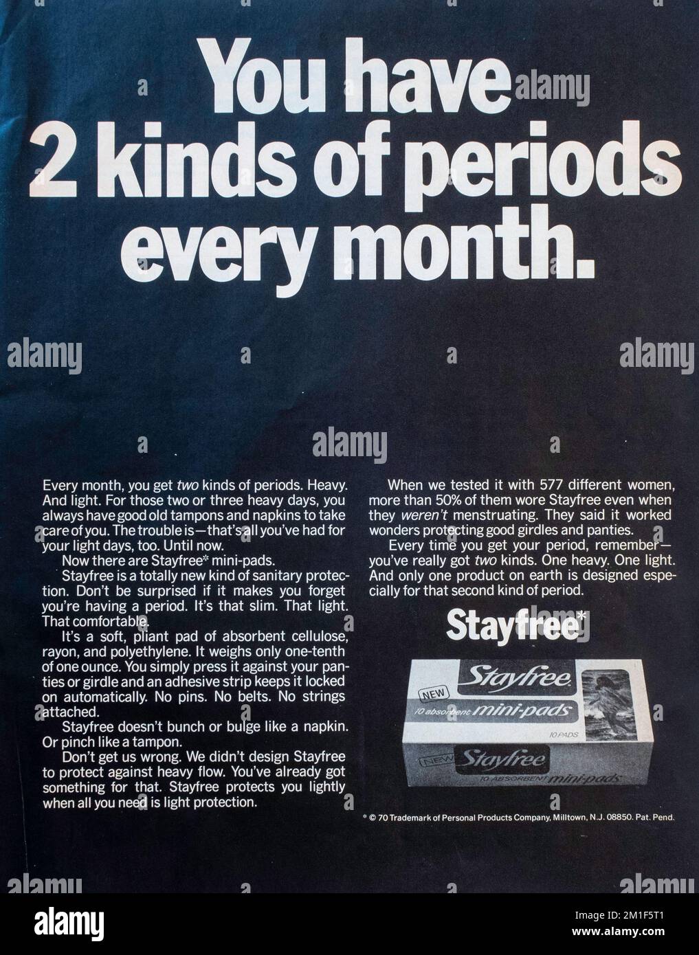 Vintage 20 November 1970 "Life" magazine advert, United States Stock ...