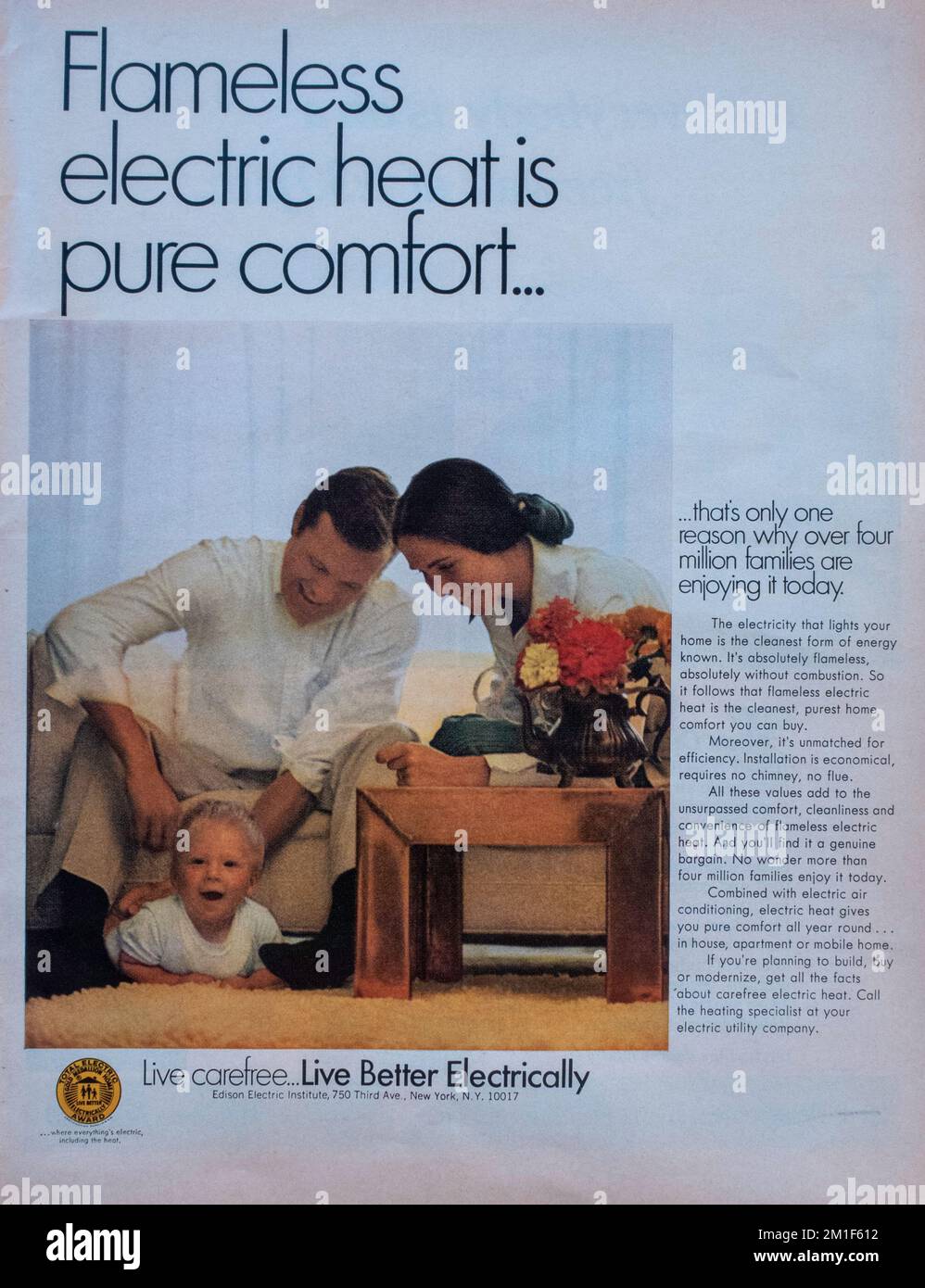 Vintage 20 November 1970 "Life" magazine advert, United States Stock ...
