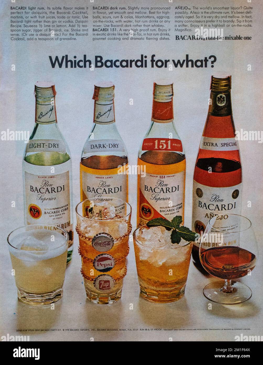 Vintage 20 November 1970 "Life" magazine advert, United States Stock ...