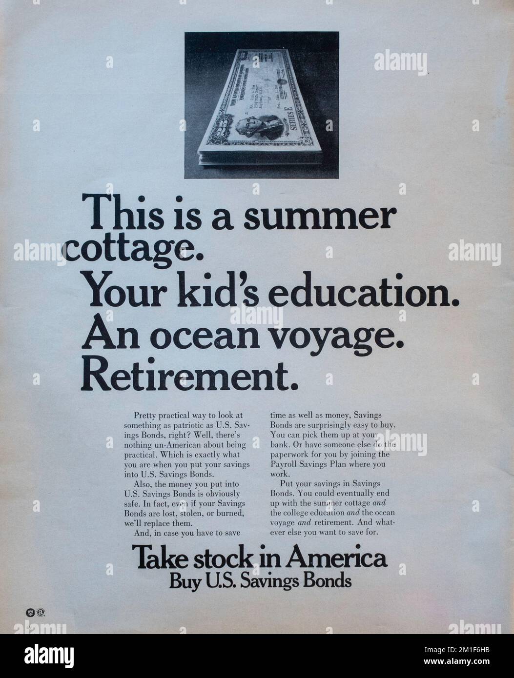 Vintage 20 November 1970 "Life" magazine advert, United States Stock ...