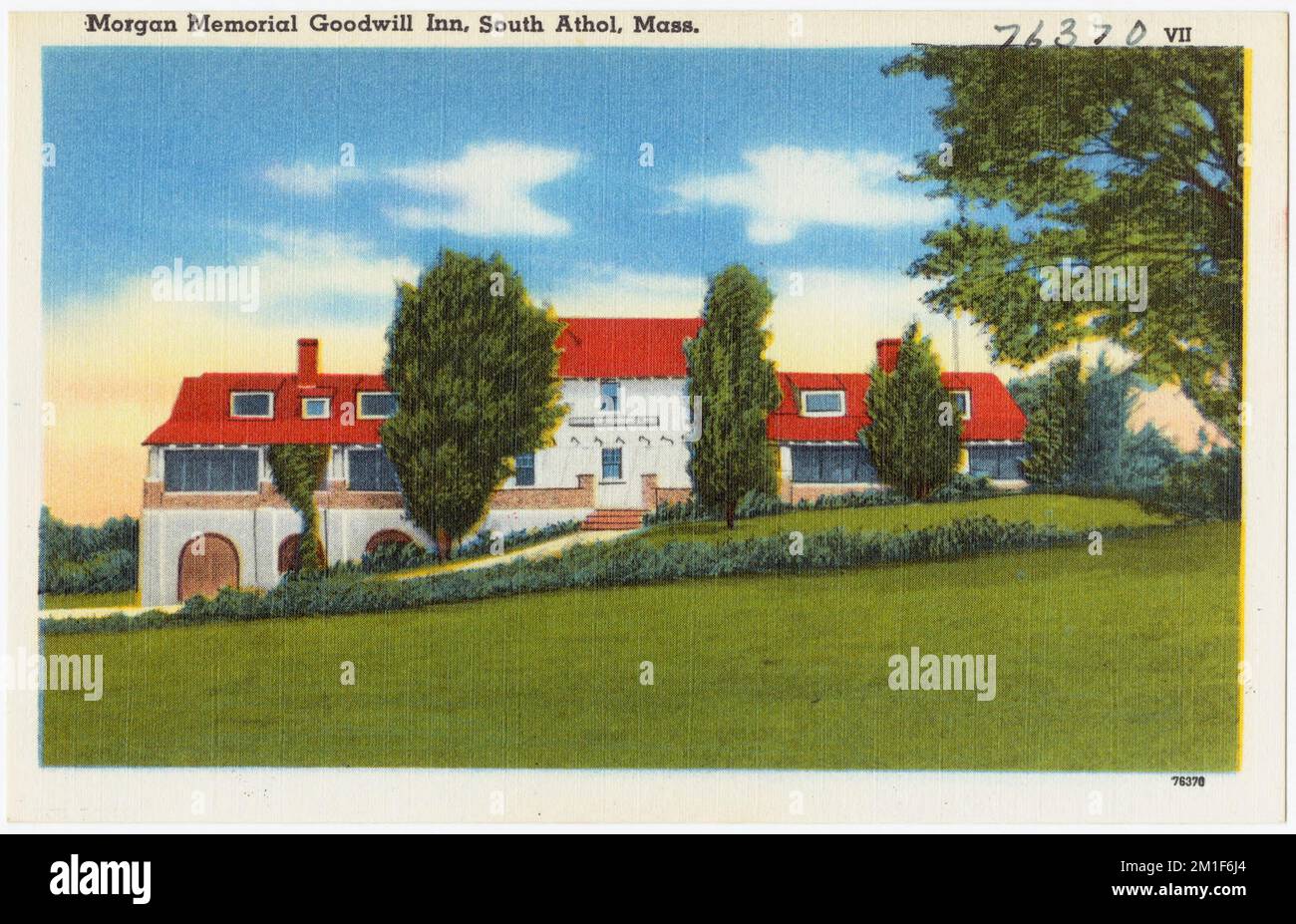 Morgan Memorial Goodwill Inn, South Athol, Mass. , Motels, Tichnor ...