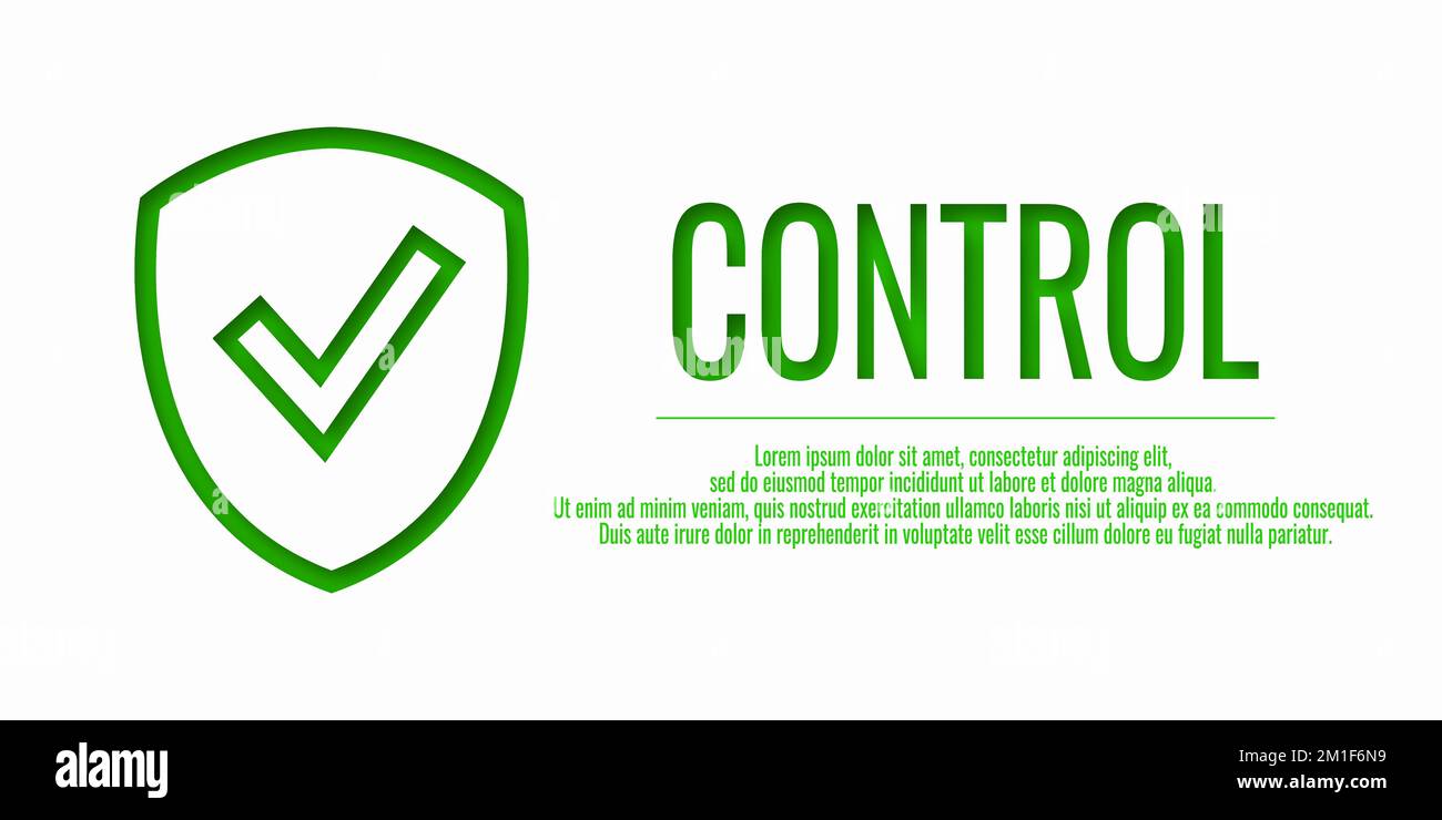 Security control check Stock Vector Images - Alamy