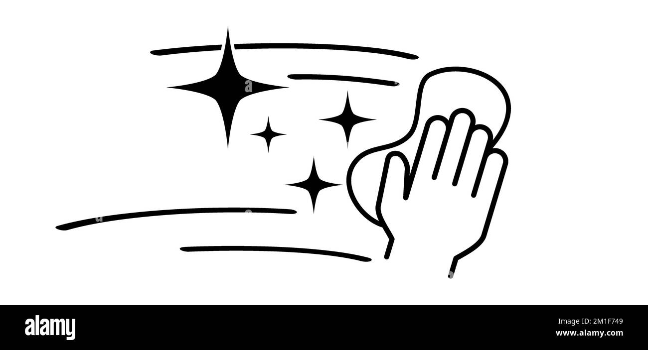 Sponge wiping glass. window cleaning glass service. Windows cleanings ...