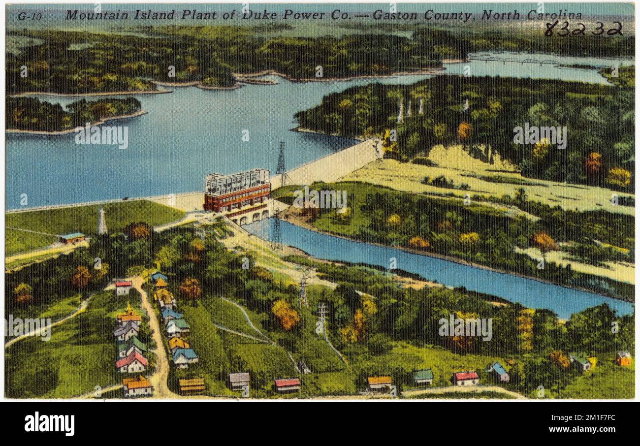 Mountain Island Plant of Duke Power Co. -- Gaston County, North ...