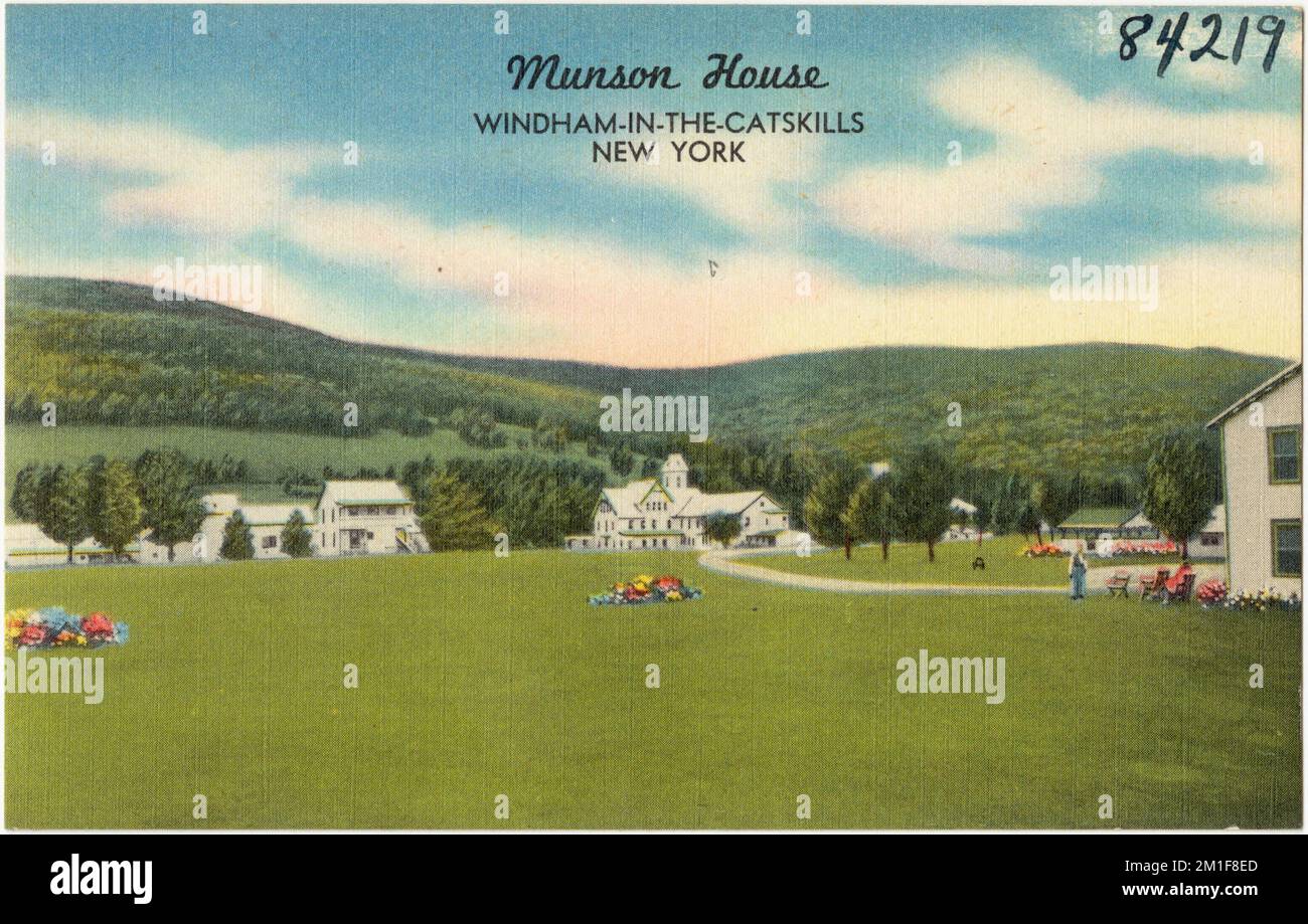 Munson House, Windham-in-the-Catskills, New York , Motels, Tichnor ...