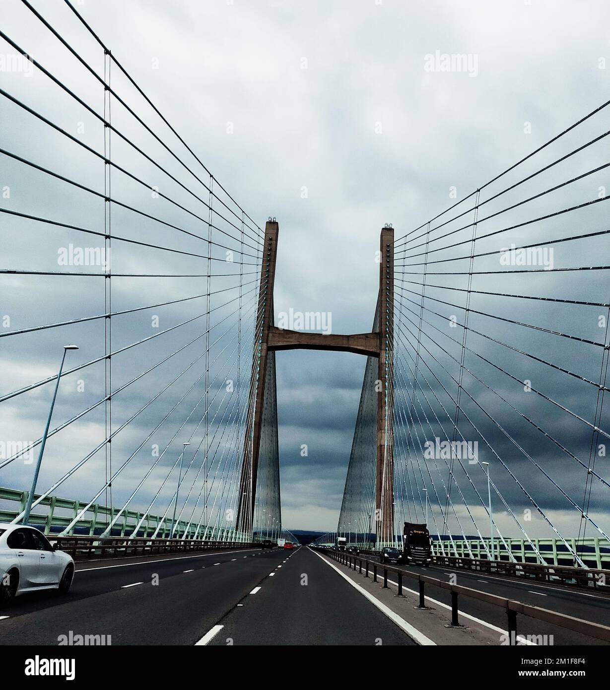 Severn Bridge, Prince of Wales Bridge Stock Photo - Alamy