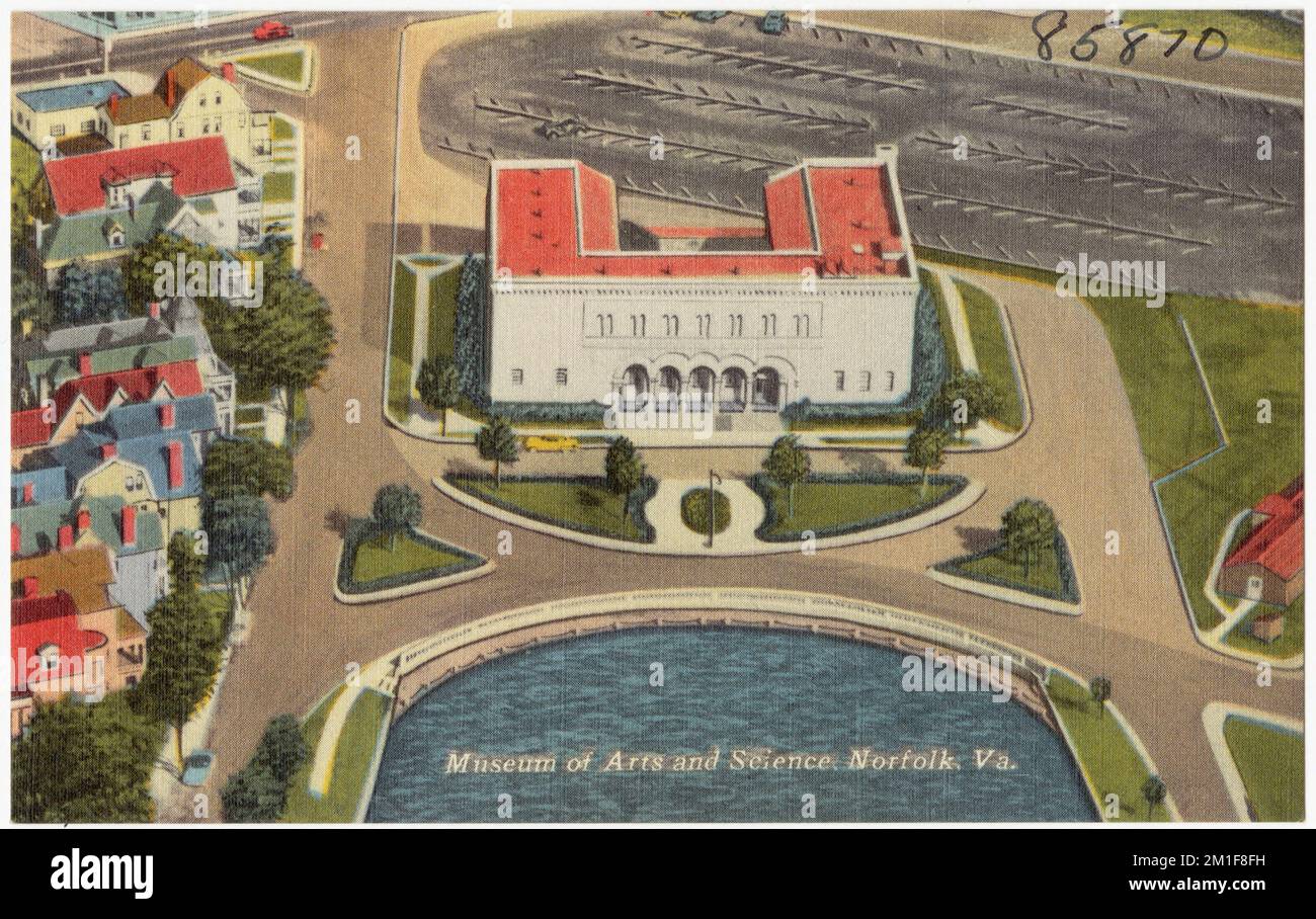 Museum of Arts and Science, Norfolk, Va. , Galleries & museums, Tichnor ...