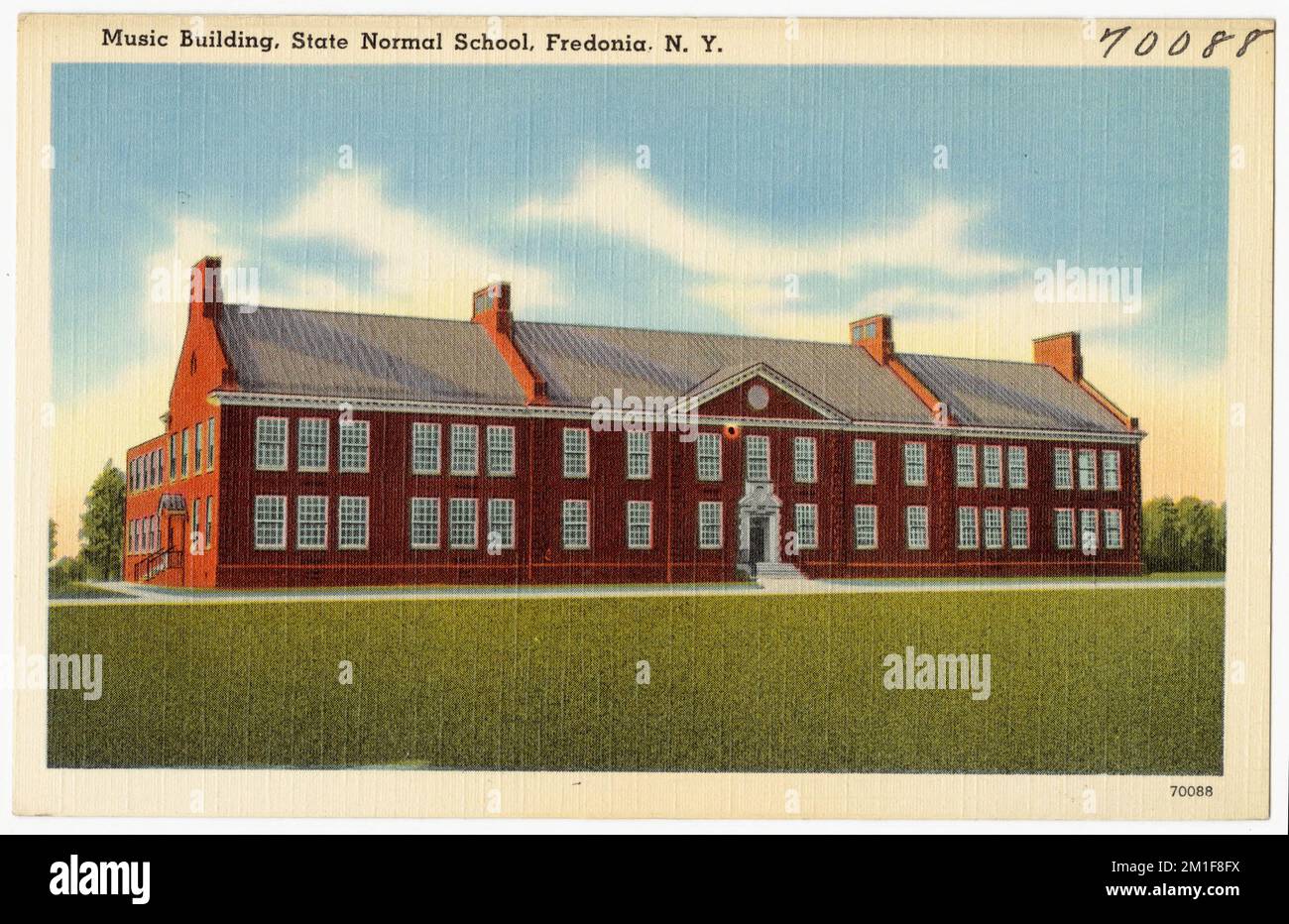 Music building, State Normal School, Fredonia, N. Y. , Schools, Tichnor ...
