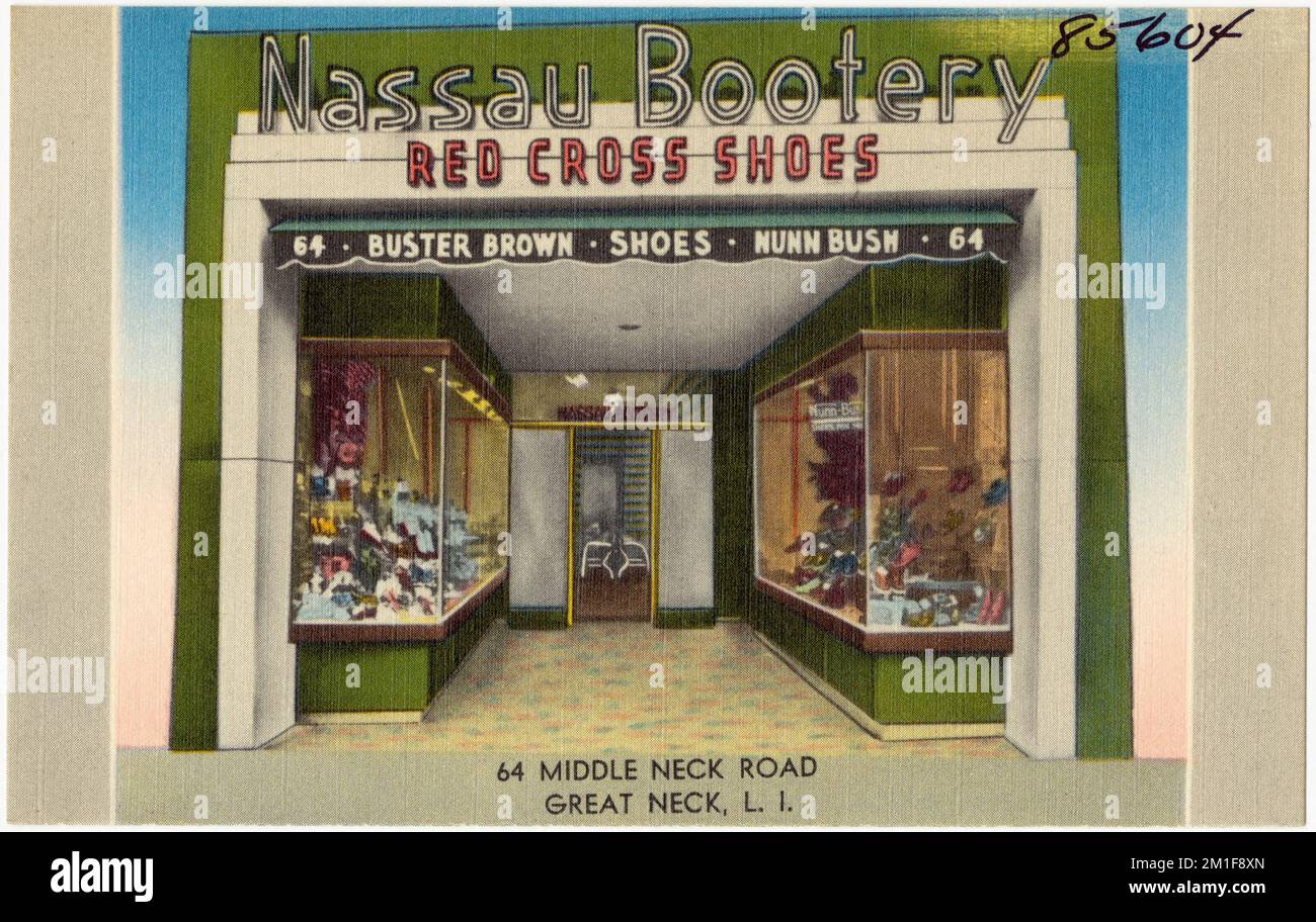 Nassau Bootery. 64 Middle Neck Road, Great Neck, L. I. , Commercial ...
