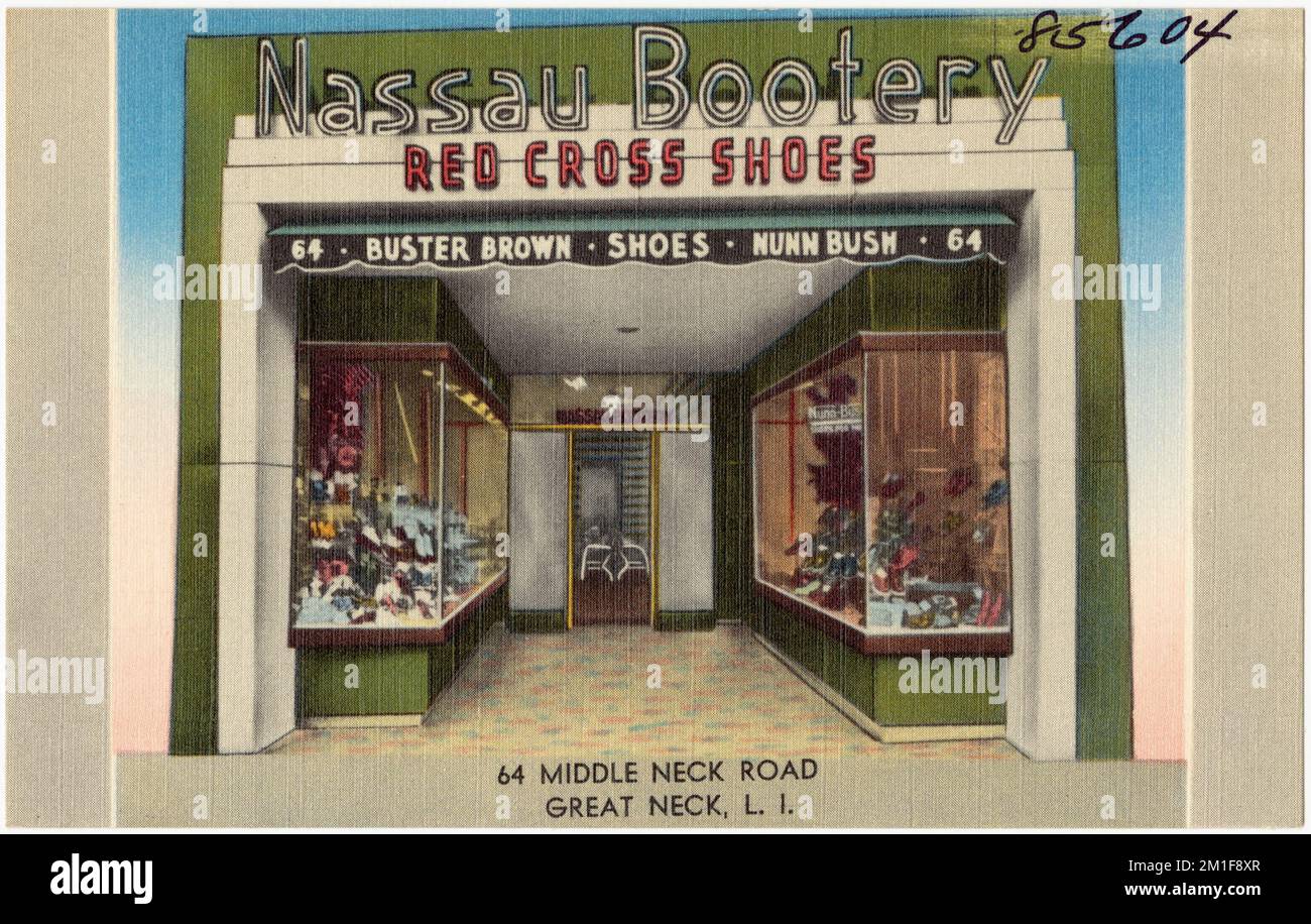 Nassau Bootery. 64 Middle Neck Road, Great Neck, L. I. , Commercial ...