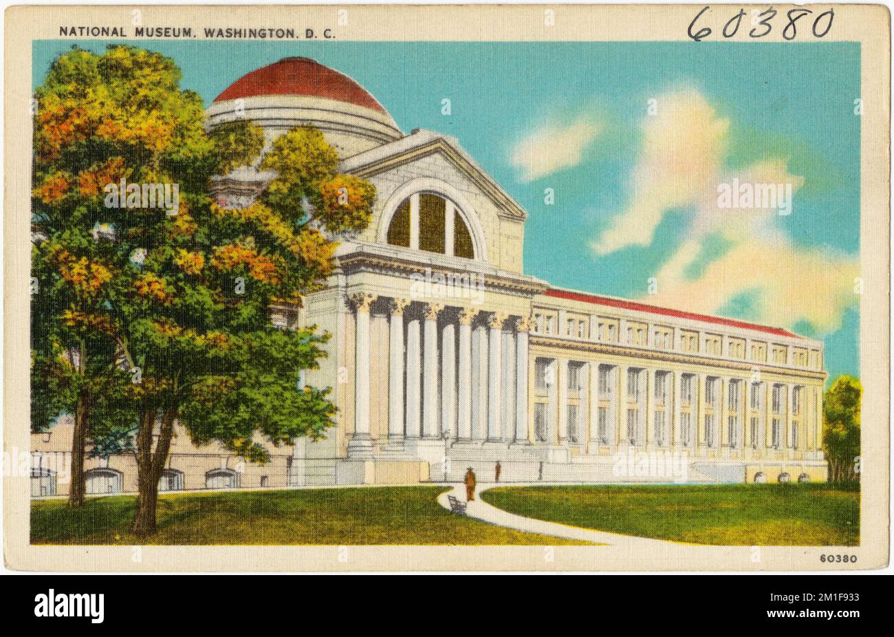 National Museum, Washington, D. C. , Galleries & museums, Tichnor Brothers Collection, postcards ...