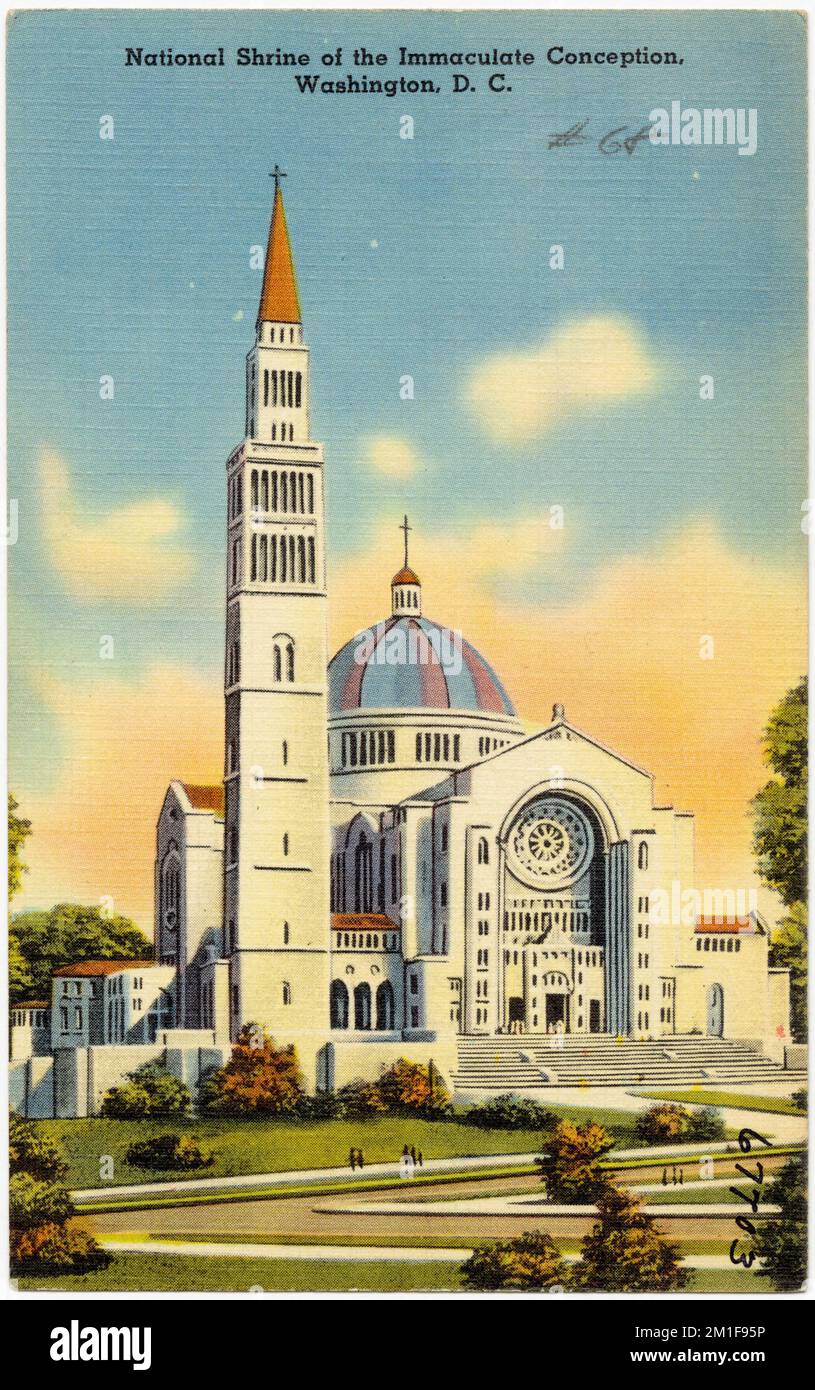 National Shrine of the Immaculate Conception, Washington, D. C ...