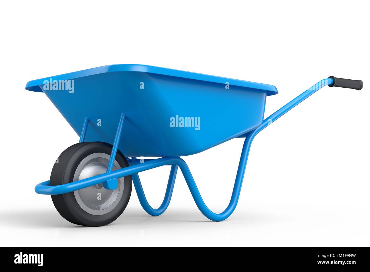 Gardening cart sand trolley Cut Out Stock Images & Pictures - Alamy