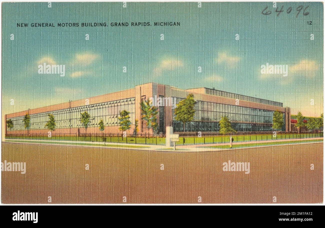 New General Motors Building, Grand Rapids, Michigan , Industrial ...