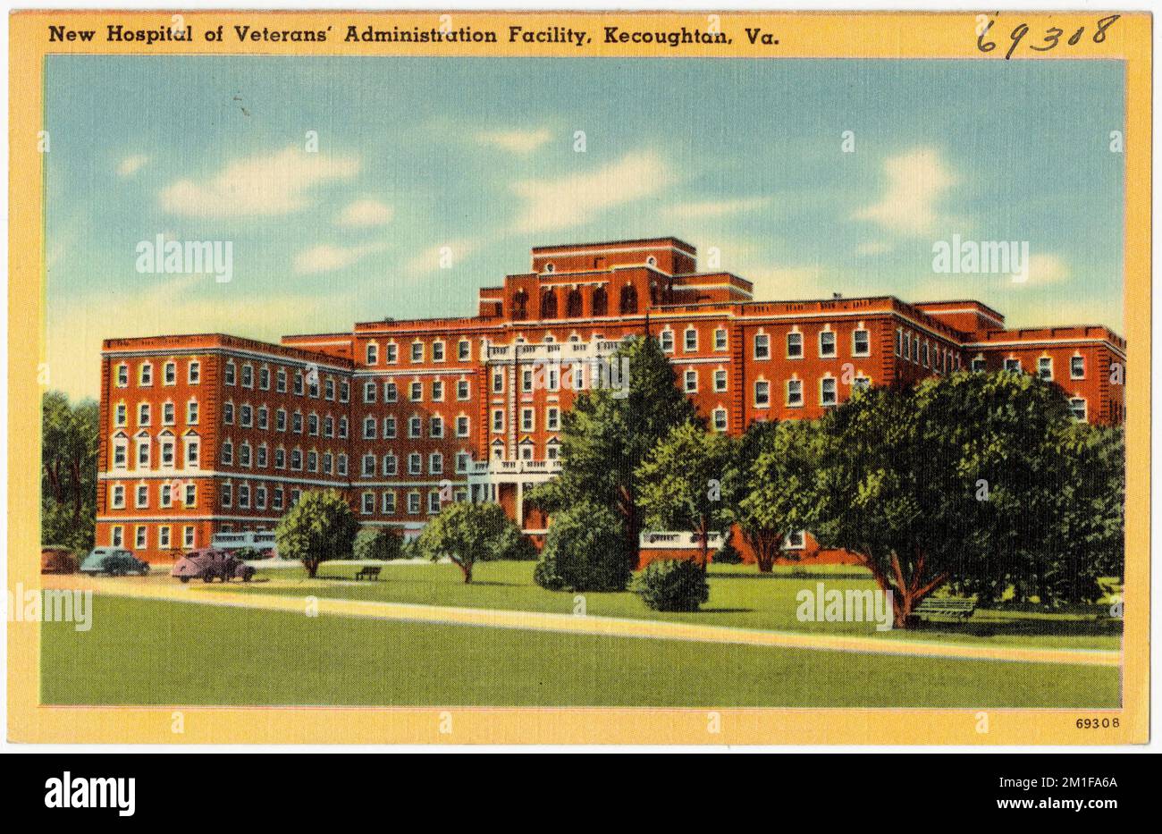 New Hospital of Veterans' Administration Facility, Kecoughtan, Va ...