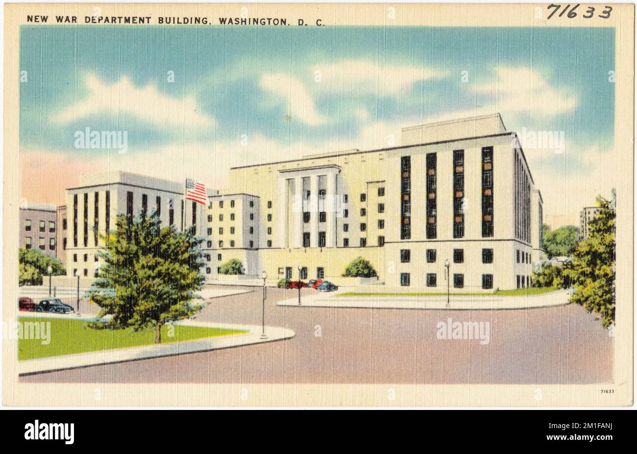 New War Department Building, Washington, D. C. , Government facilities ...