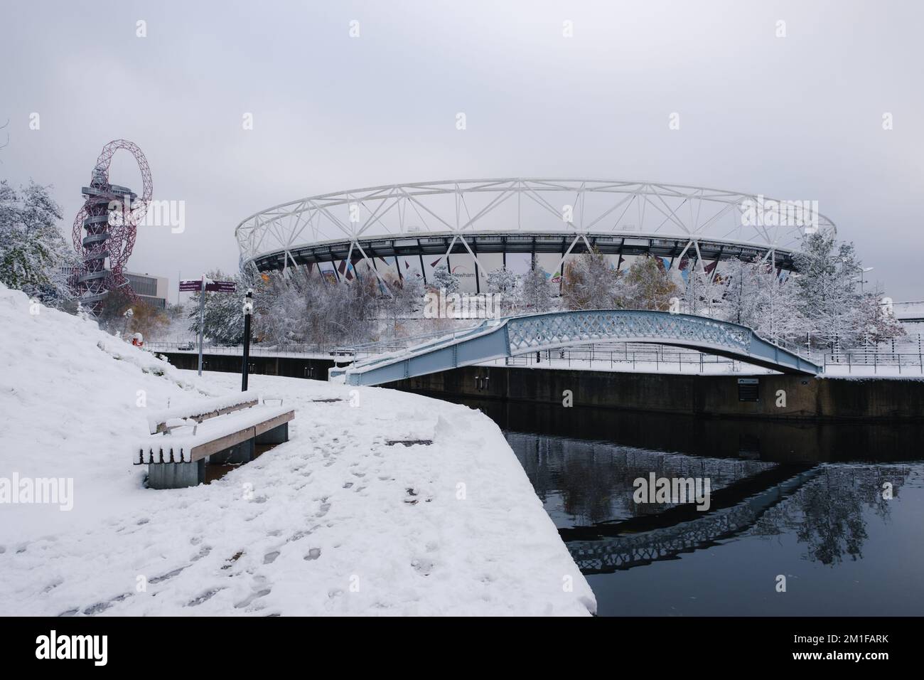 London, UK- December 2022 : London Stadium, Queen Elizabeth Olympic ...