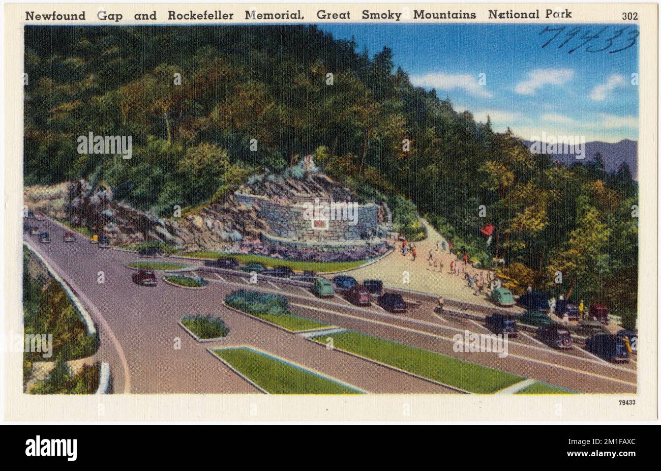 Newfound Gap and Rockefeller Memorial, Great Smoky Mountains National ...
