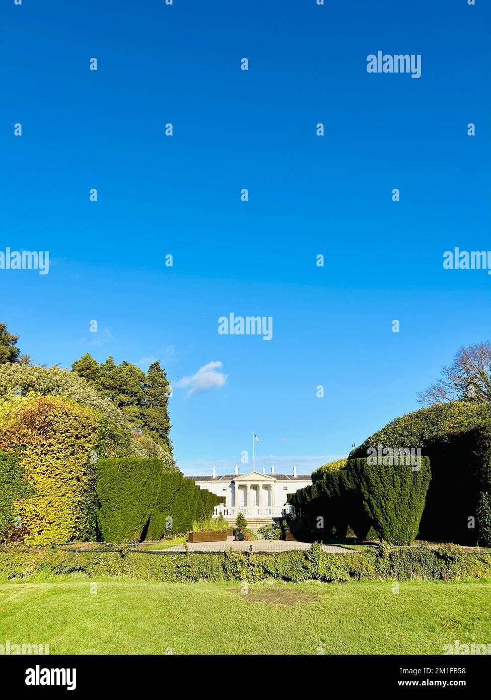 Áras an Uachtaráin Official Residence of the President of Republic of ...