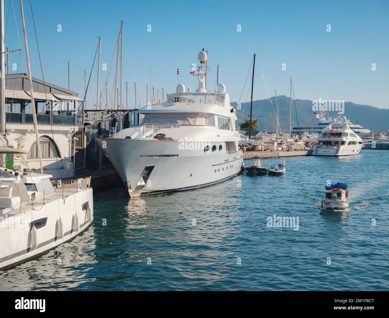 Marmaris is resort town on Turkish Riviera, also known as Turquoise ...