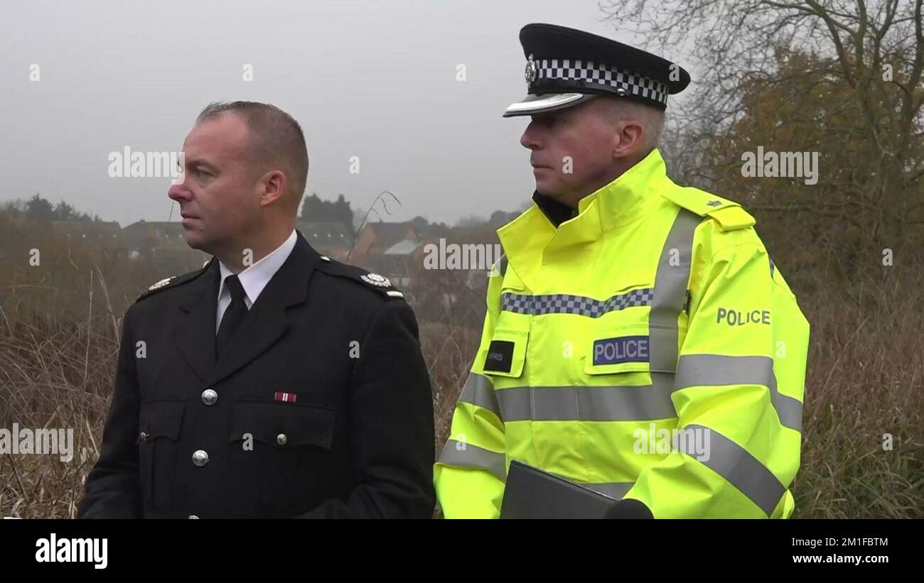 Screen grab taken from PA Video of West Midlands Fire Service area ...