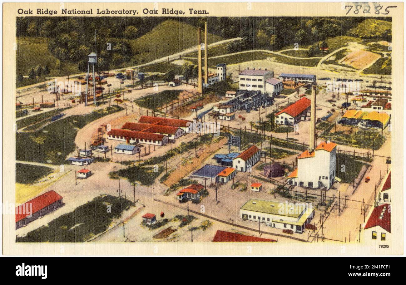 Oak Ridge National Laboratory, Oak Ridge, Tenn. , Tichnor Brothers ... Oak Ridge National Laboratory, Oak Ridge, Tenn. , Tichnor Brothers ...