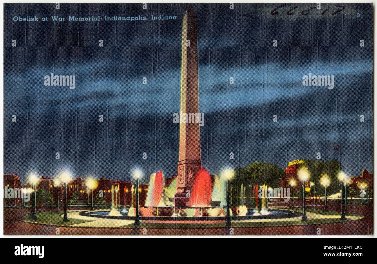 Obelisk at war memorial, Indianapolis, Indiana , Monuments & memorials ...