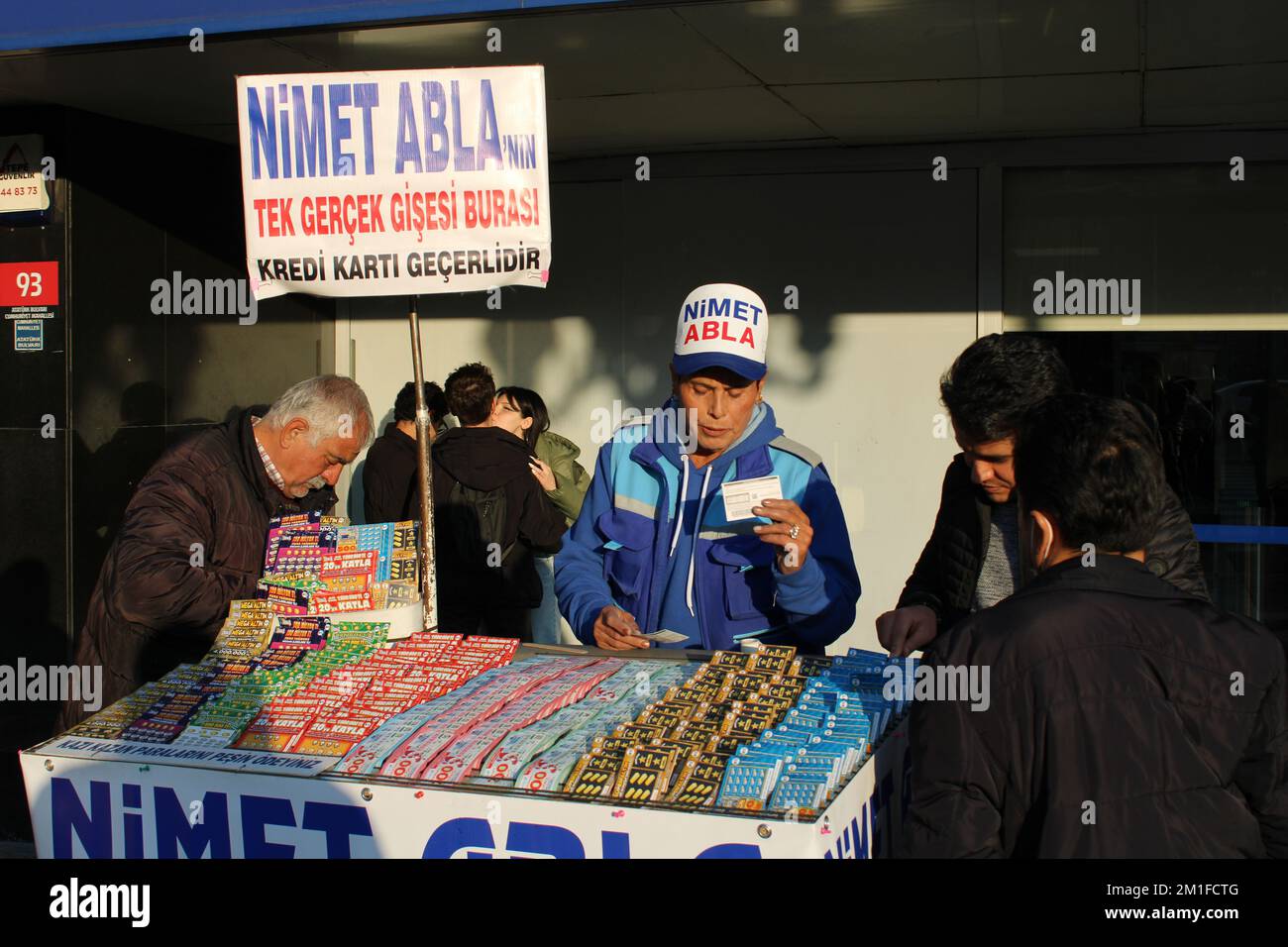 Ankara, Turkey 10.11.2022 Famous Turkish company that sells New Year's ...